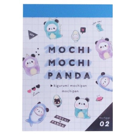Memo pad small Mochi Mochi Panda Kigurumi Mochipan – Cuteness.nl